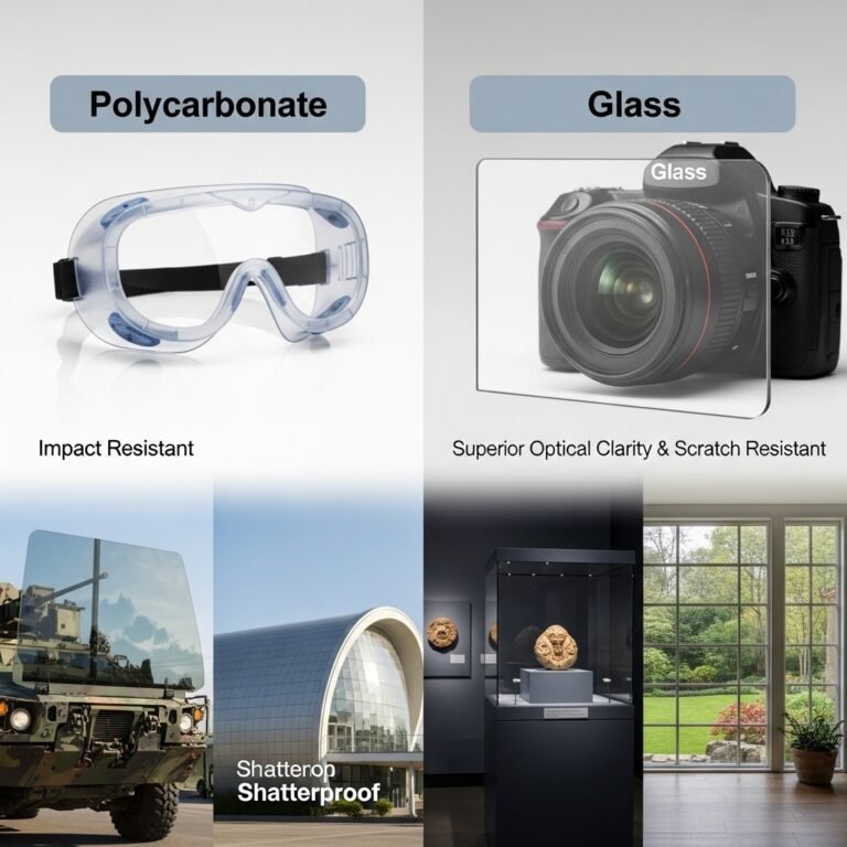 Polycarbonate vs Glass: The Ultimate Showdown for Strength & Clarity